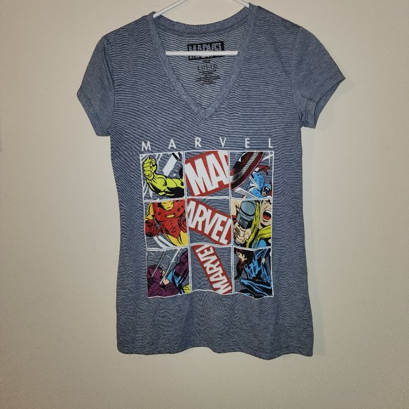 Marvel | Shirts | Mens Marvel Vneck Tshirt Xl | Poshmark